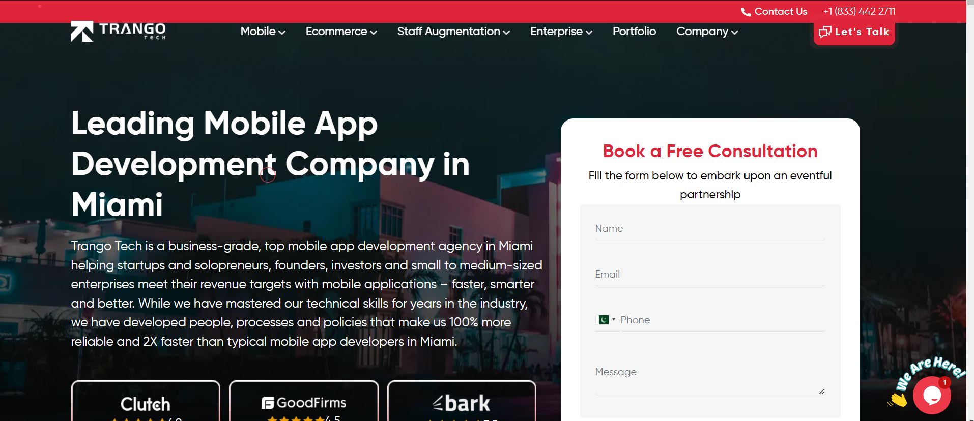 Mobile App Development Company in Miami | Trango Tech